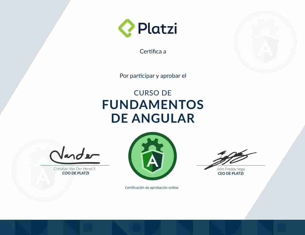 Curso de Fundamentos de Angular [Empieza Gratis] - Platzi