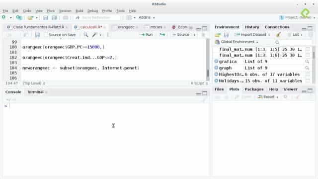 Curso de R [Empieza Gratis] - Platzi