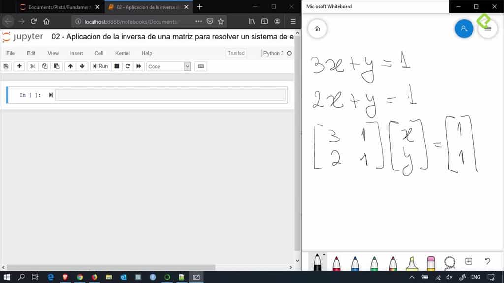 Curso de Fundamentos de Álgebra Lineal con Python - Platzi