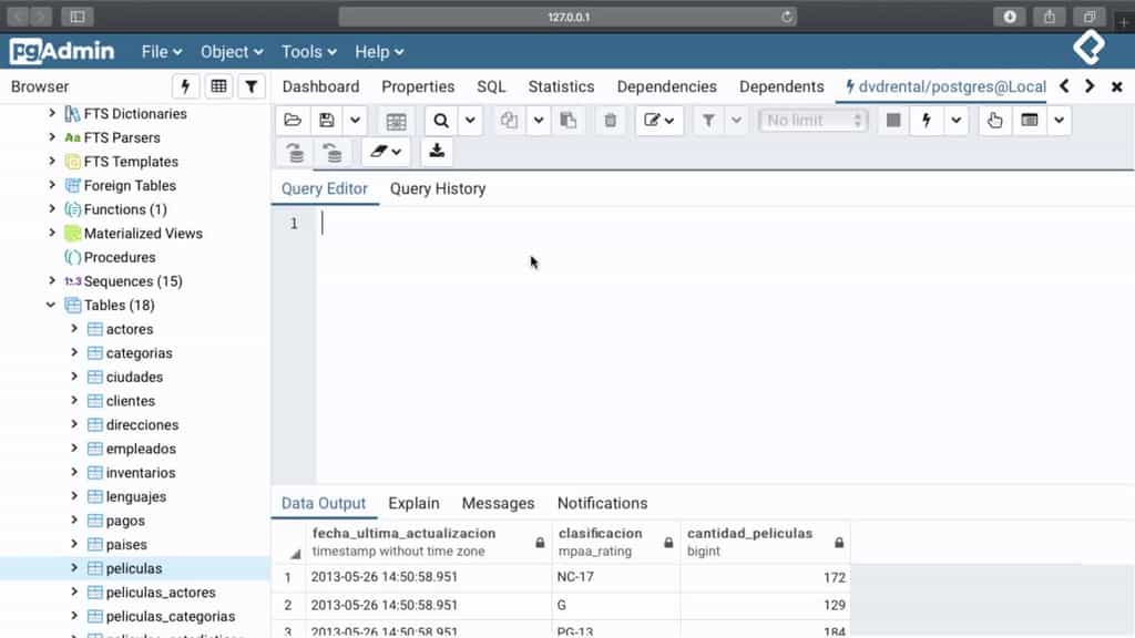 Curso de PostgreSQL Aplicado a Ciencia de Datos - Platzi