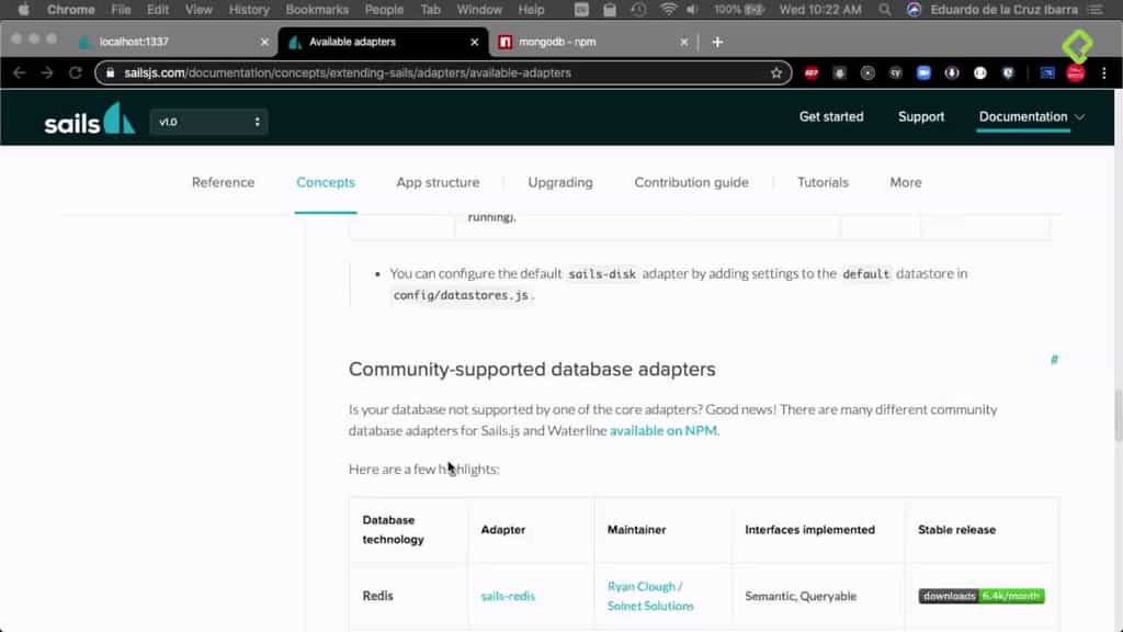 Curso de Desarrollo de APIs con Sails.js - Platzi