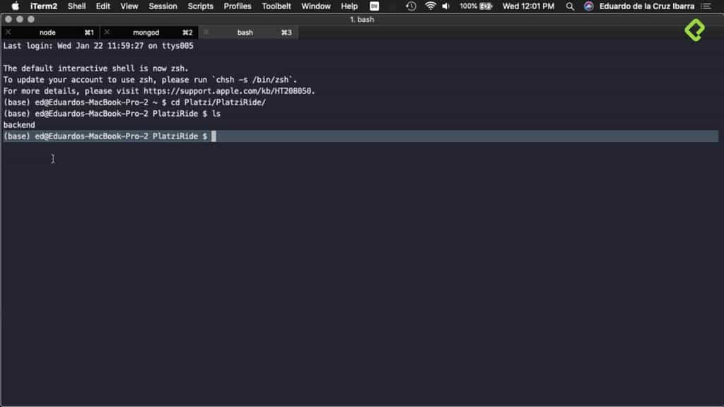 Curso de Desarrollo de APIs con Sails.js - Platzi