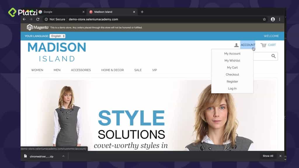 Curso de Introducción a Selenium con Python [Empieza Gratis] - Platzi