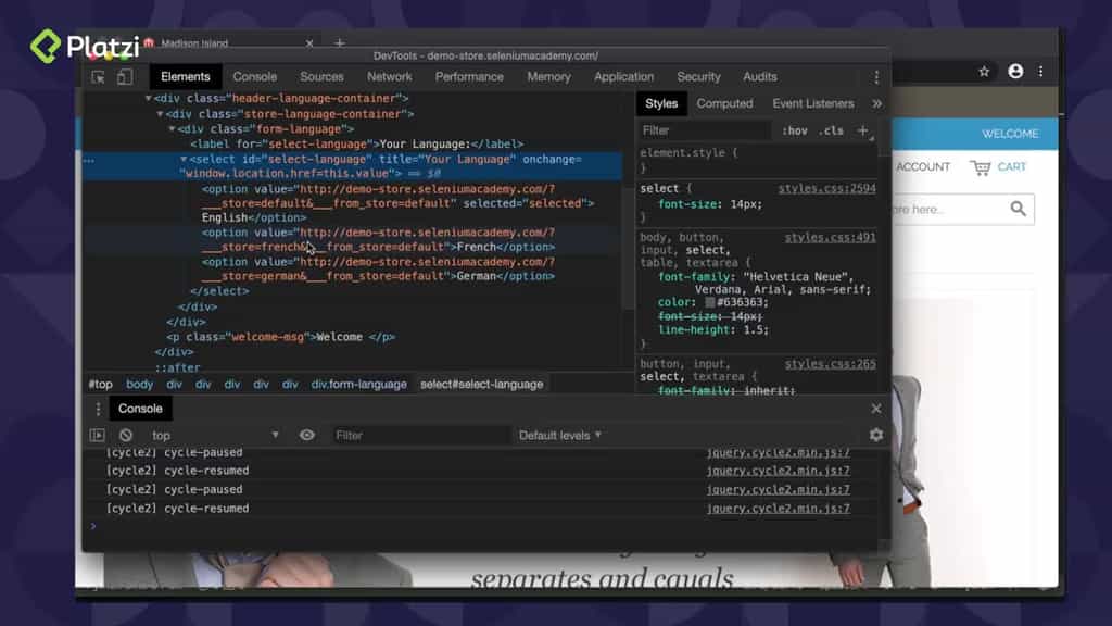 Curso de Introducción a Selenium con Python [Empieza Gratis] - Platzi