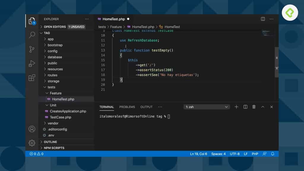 Curso de Testing con PHP y Laravel - Platzi