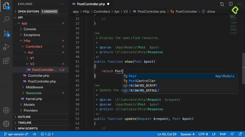 Curso de API REST con Laravel - Platzi