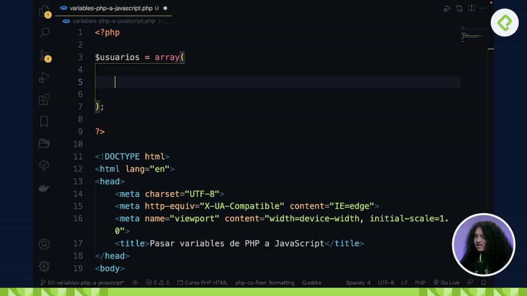 Curso de PHP: Integración con HTML - Platzi