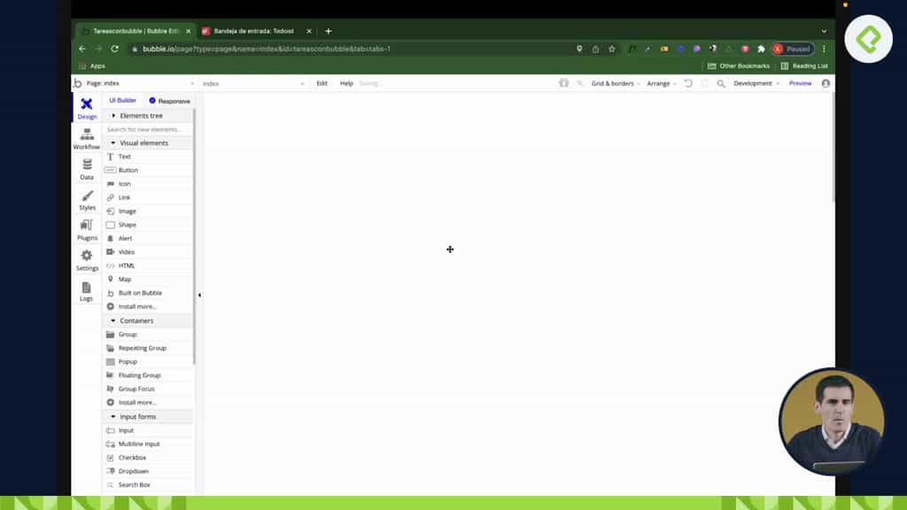 Curso de Apps No-code con Bubble: Base de Datos y Estructura Básica ...
