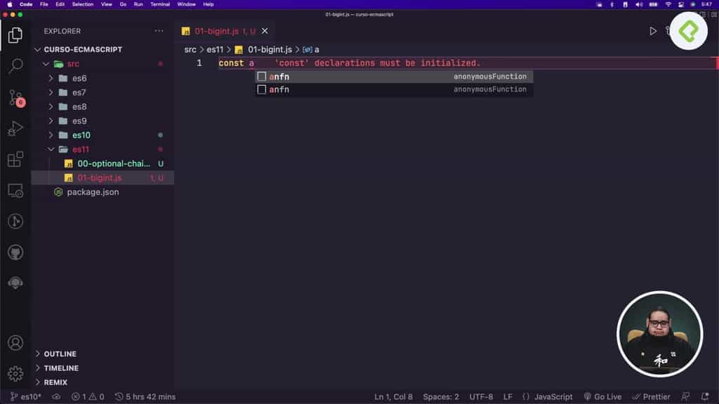 Curso de ECMAScript: Historia y Versiones de JavaScript - Platzi