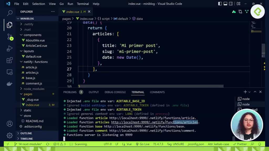 Curso de Server Side Rendering con Nuxt 2 - Platzi