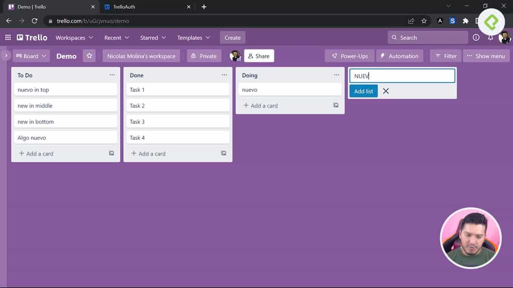 Curso Práctico de Angular: Construye un Clon de Trello - Platzi