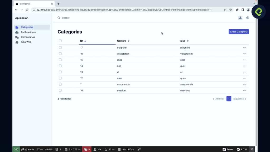 Curso Práctico de Symfony - Platzi