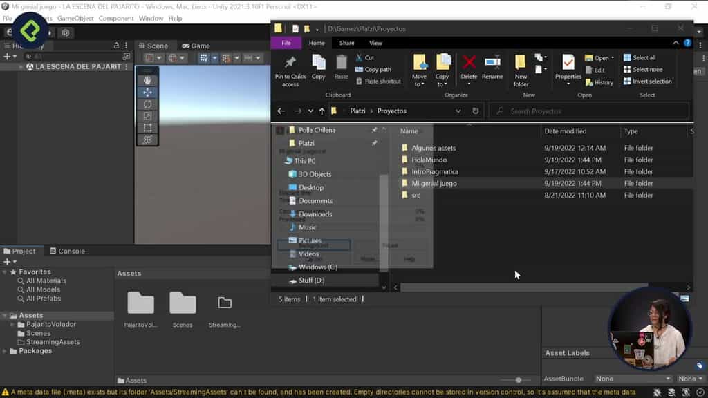 Curso de Introducción a Unity: Interfaz - Platzi