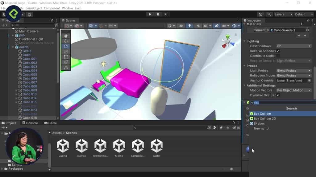 Curso de Introducción a Unity: Interfaz - Platzi