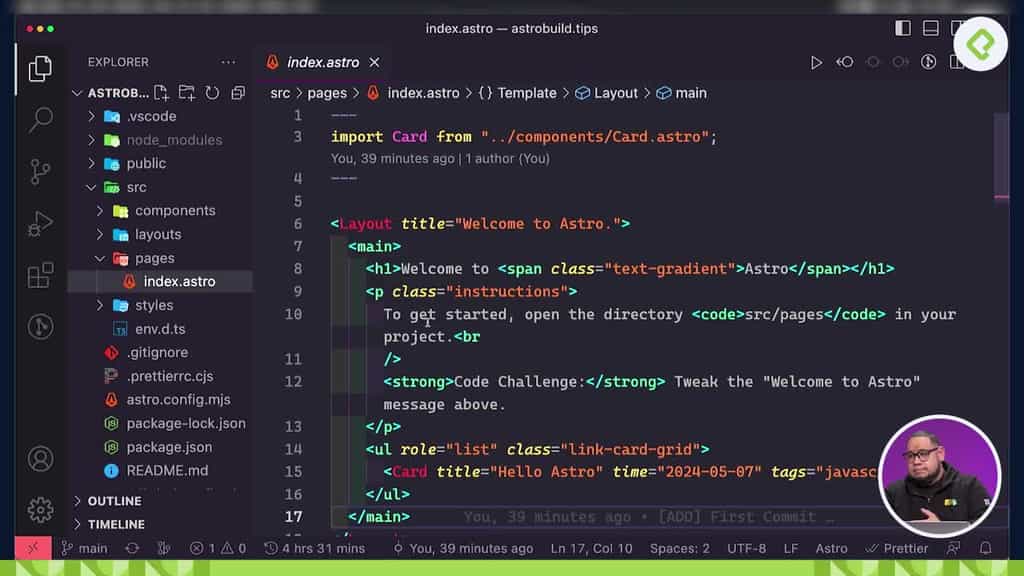 Curso de Creación de Páginas Web con Astro - Platzi
