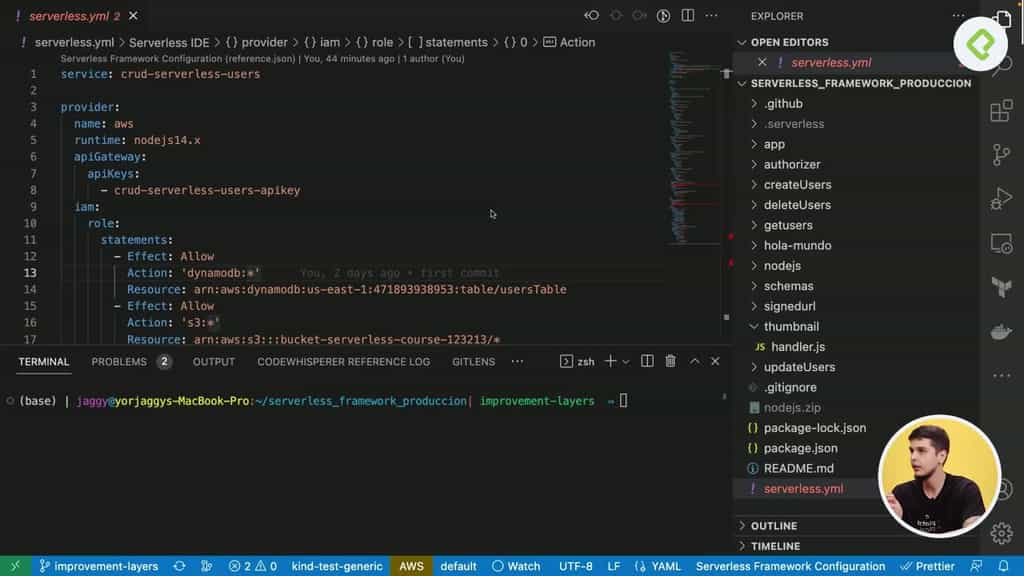 Curso Avanzado de Serverless Framework en AWS - Platzi