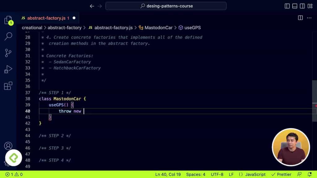 Curso de Patrones de Diseño Creacionales en JavaScript - Platzi