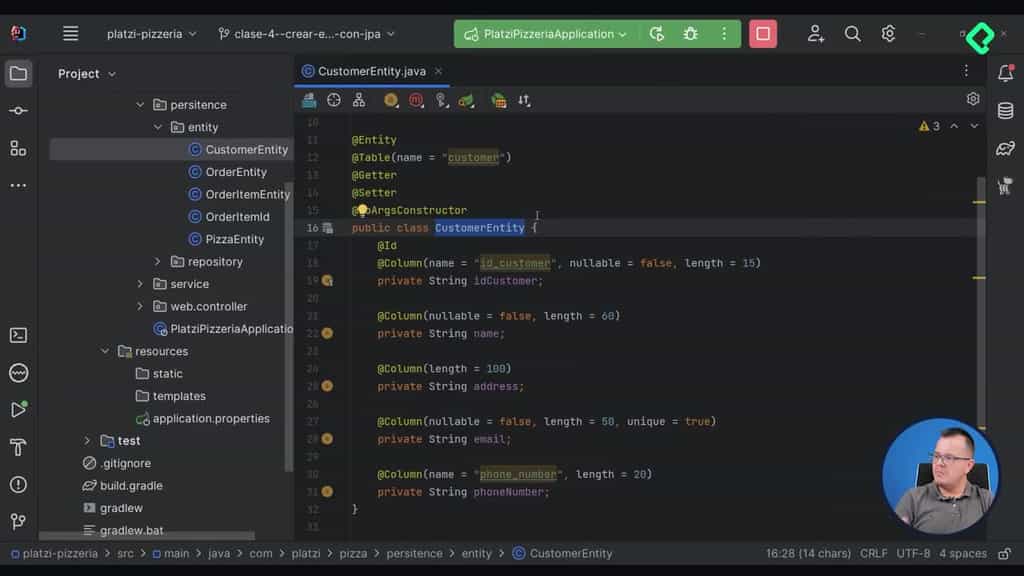 Curso de Java Spring Data JPA: Bases de Datos - Platzi