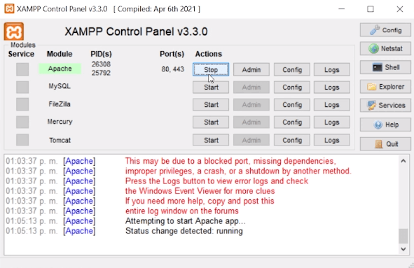 Instalación de XAMPP en Windows para desarrollo web