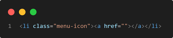 Colocación de iconos e imágenes en la barra de navegación HTML/CSS