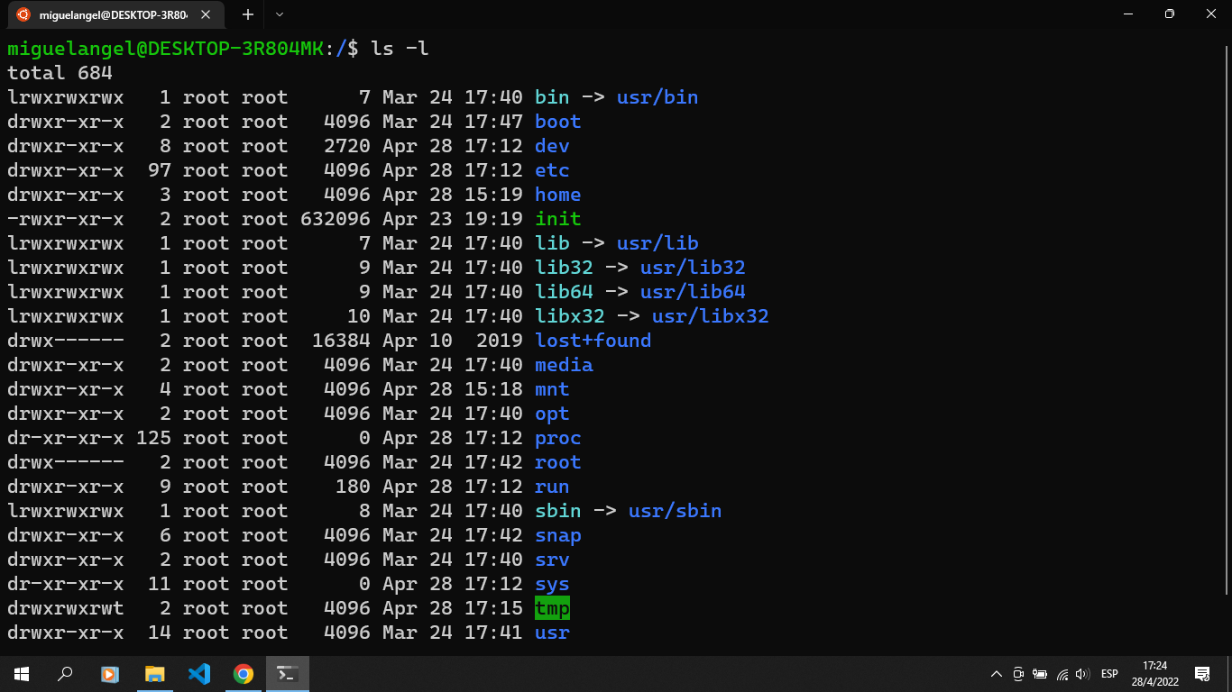 Comandos básicos de terminal en Linux y navegación de archivos