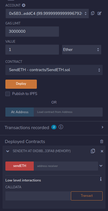 Declaración de funciones en Solidity