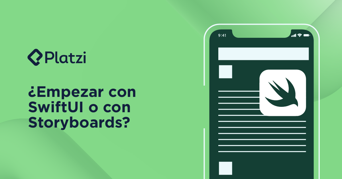 ¿Empezar con SwiftUI o con Storyboards?