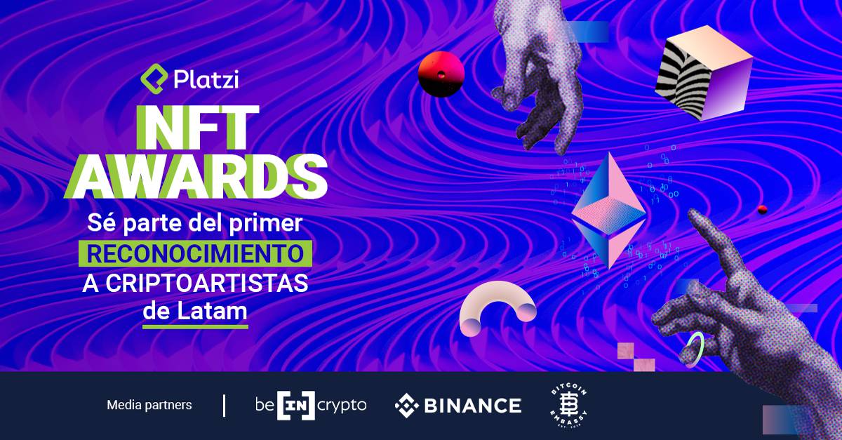Platzi NFT Award: sé parte del primer reconocimiento a criptoartistas ...