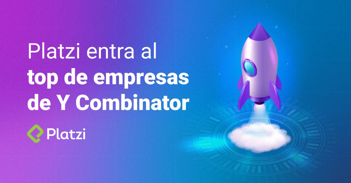 Platzi entra al top 5% de empresas de Y Combinator