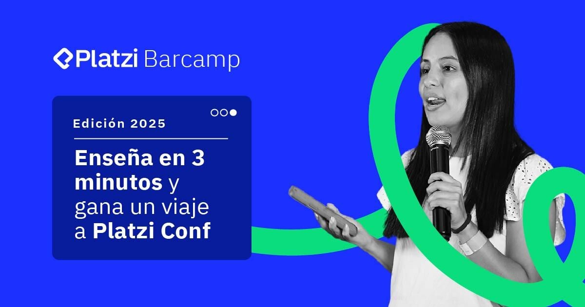 ¿Quiénes ganaron el Platzi Barcamp?