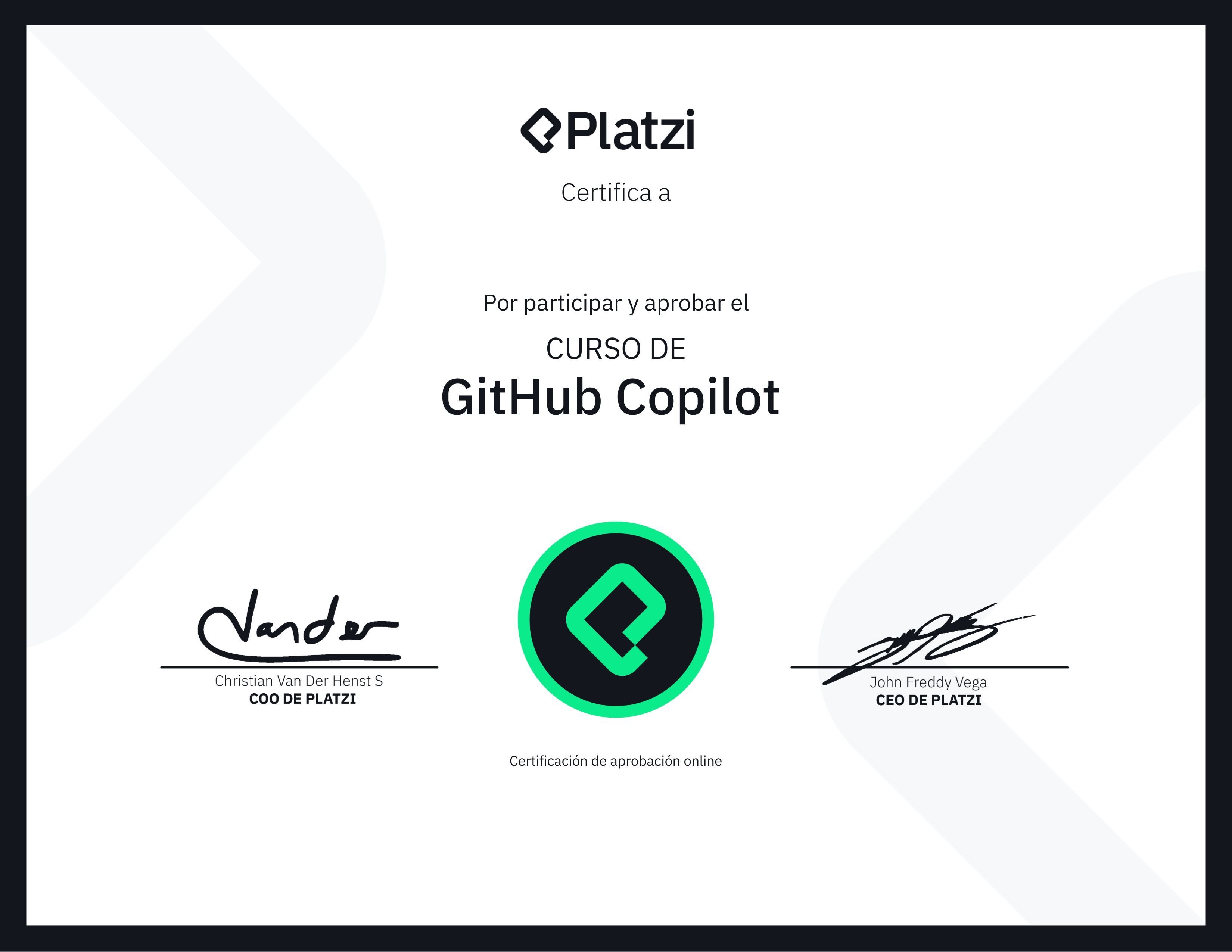 Curso de GitHub Copilot