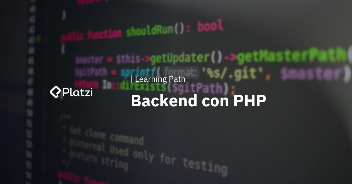 Backend con PHP
