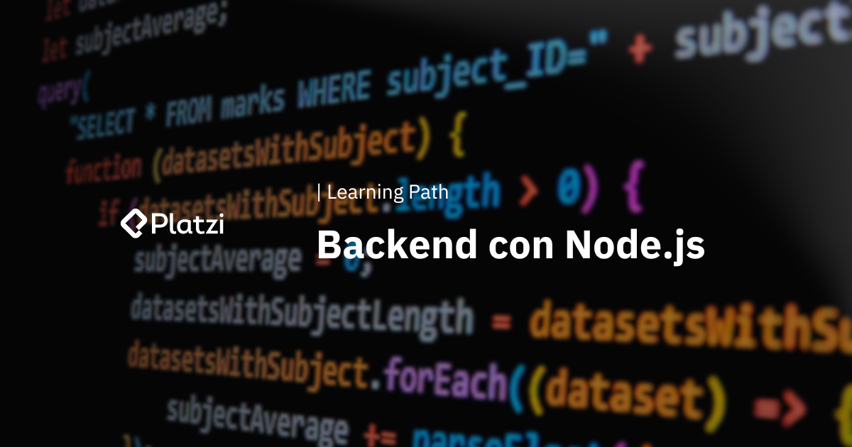 Backend con Node.js