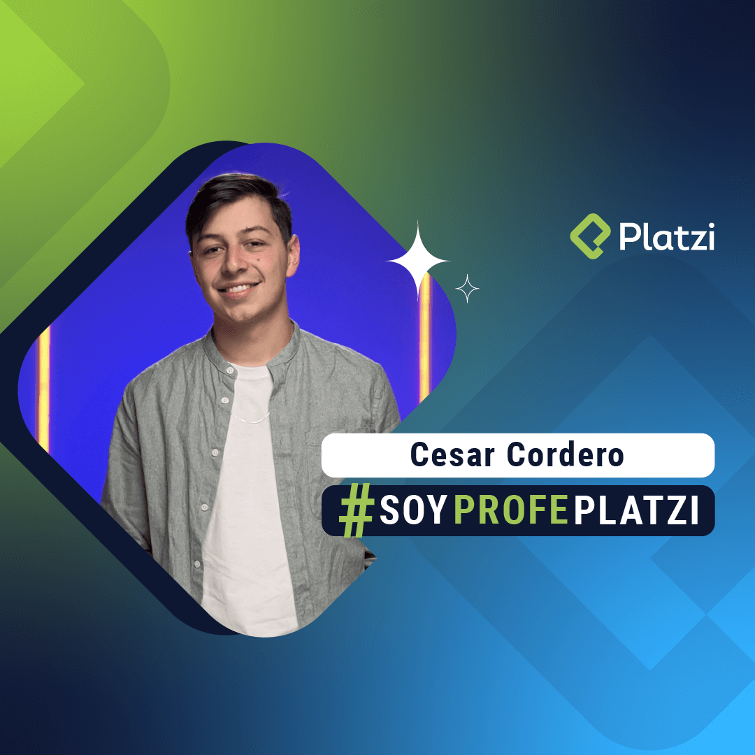 Cursos de César Cordero en Platzi