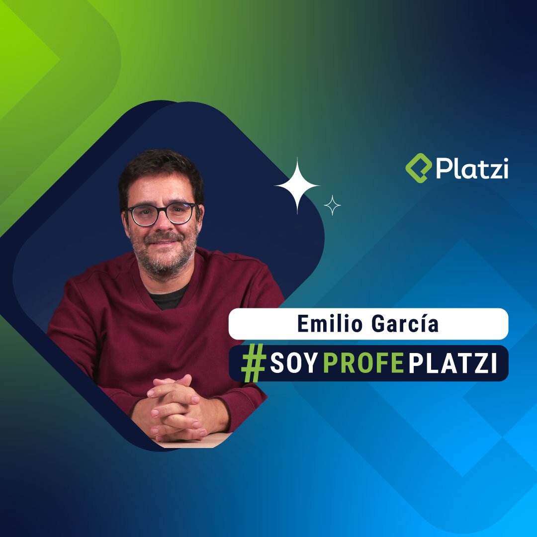 Cursos de Emilio García en Platzi