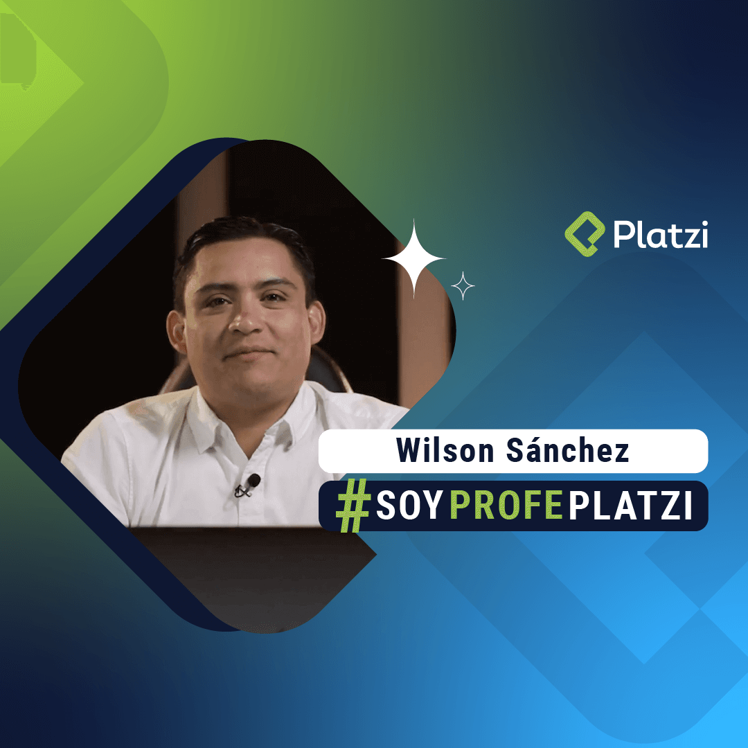 Cursos de Wilson Sánchez en Platzi