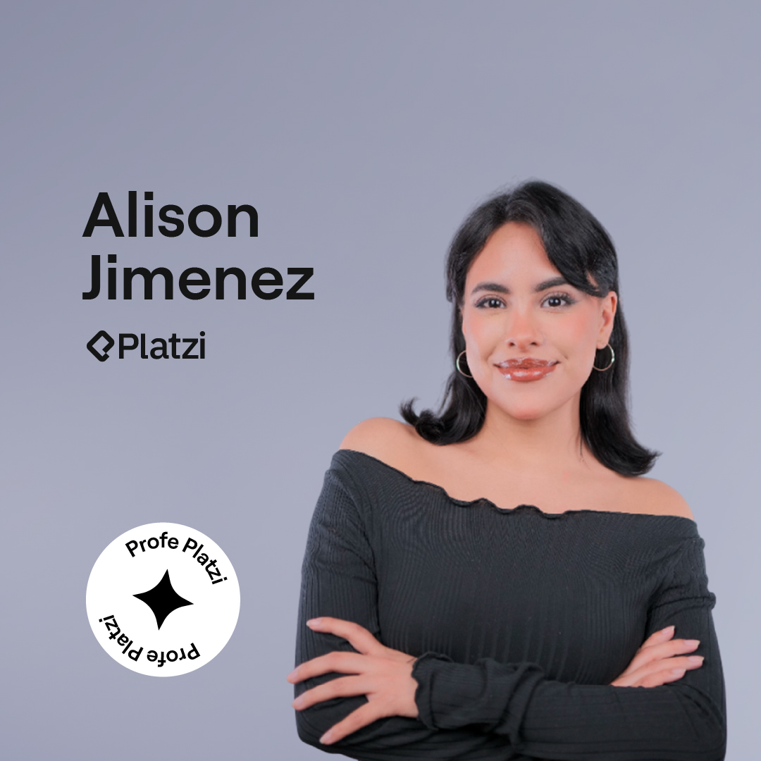 Cursos de Alison Jimenez en Platzi