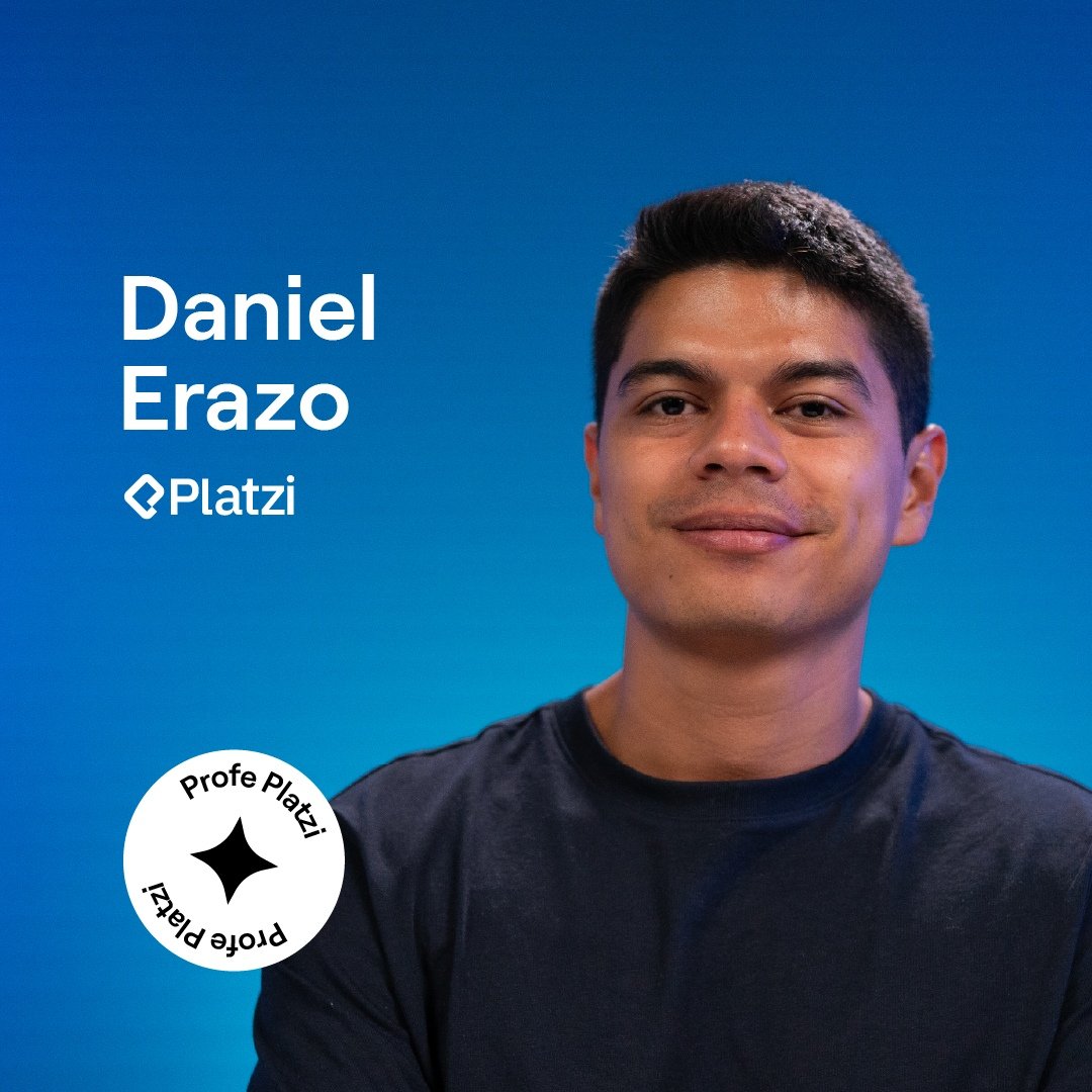 Cursos de Daniel Erazo en Platzi