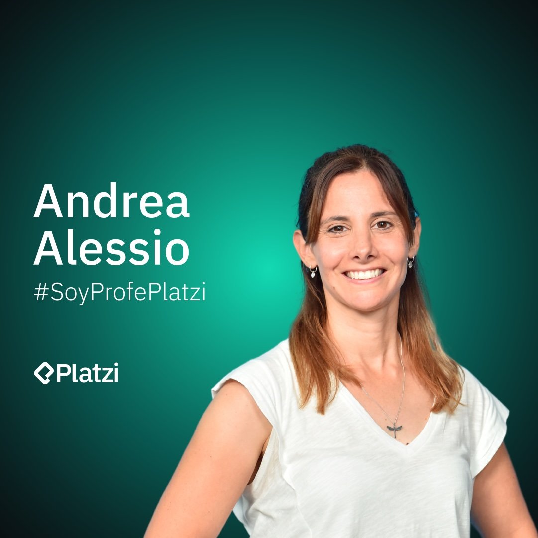 Cursos de Andrea Alessio en Platzi