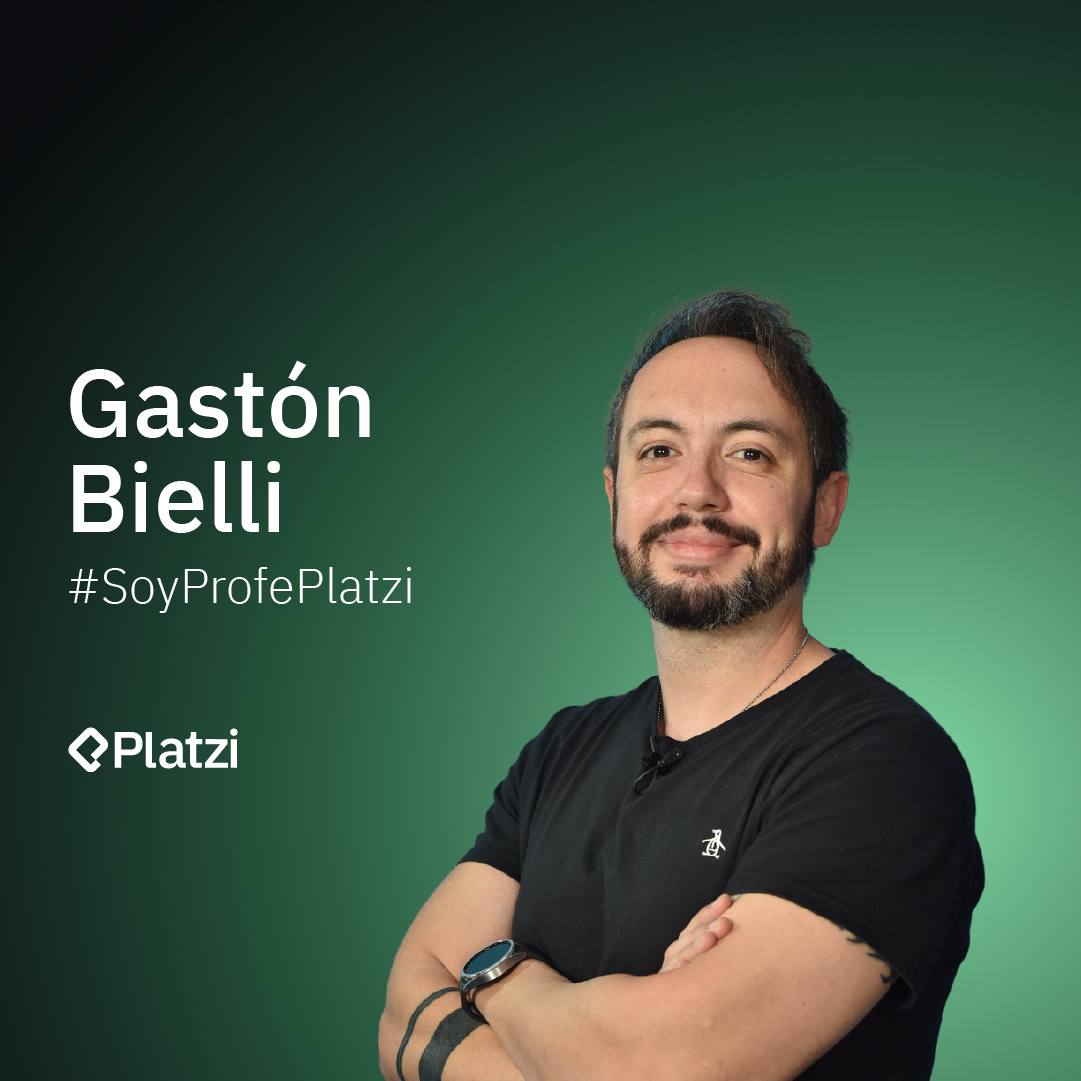 Cursos de Gastón Bielli en Platzi