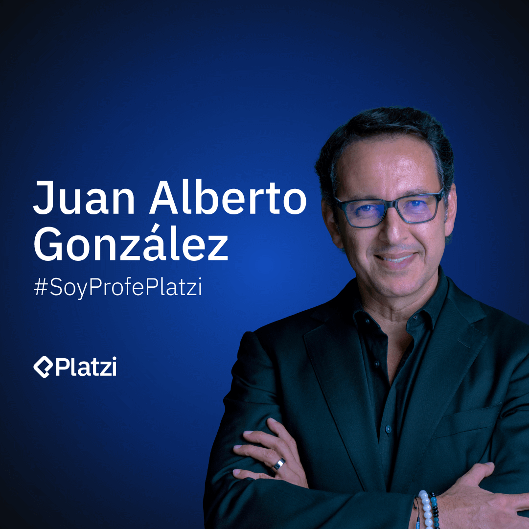 Cursos de Juan Alberto González en Platzi