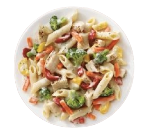 pasta con brócoli y zanahoria