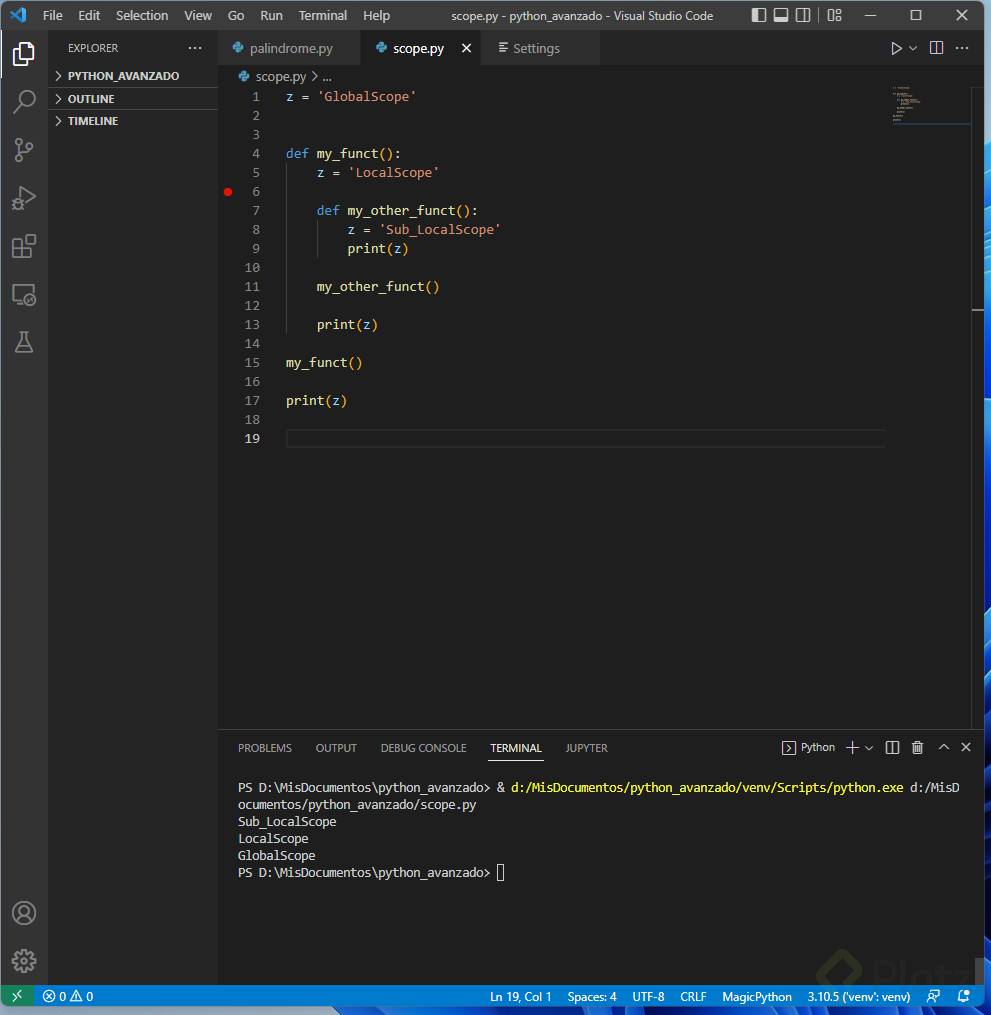 Scope Alcance De Las Variables Platzi