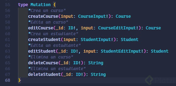 Repaso - Creando el tipo Estudiante - Platzi