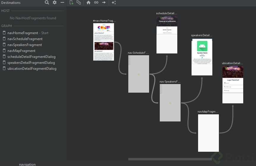 El componente Navigation - Platzi