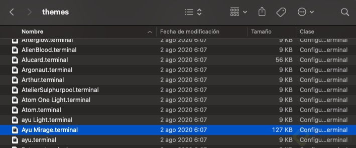 Terminal en Big Sur, más bonita que nunca