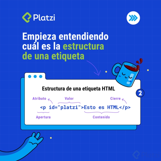 44 etiquetas HTML que debes conocer