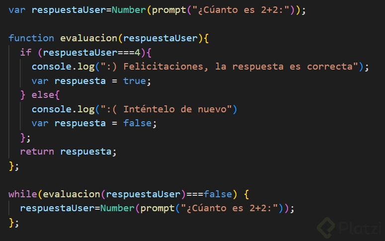 Test De Javascript Platzi 