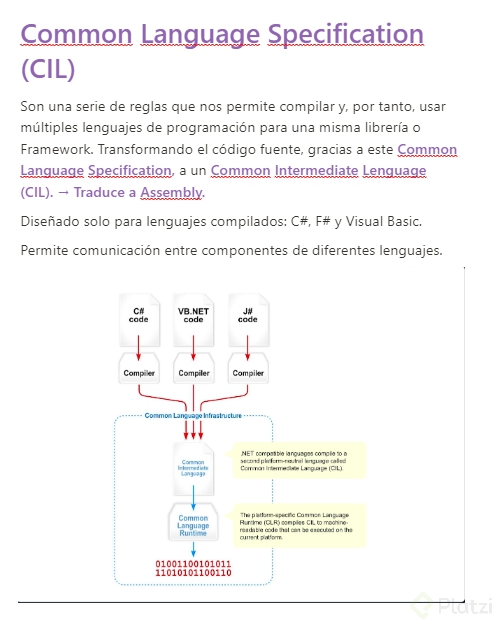 Command language specification - Platzi