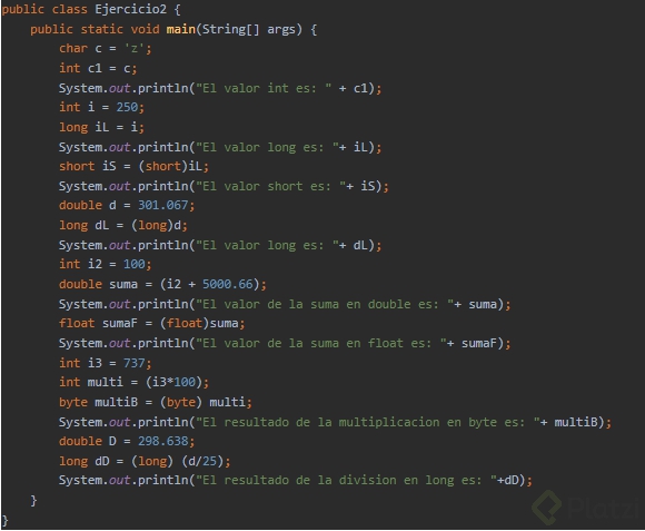 ¡A practicar! - Platzi